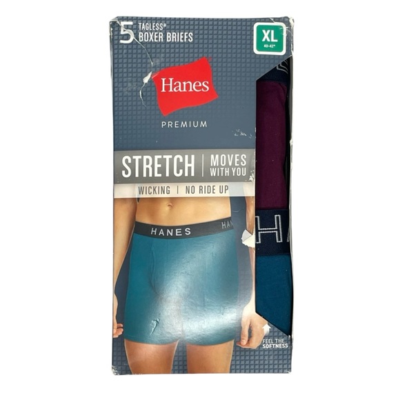Hanes | Underwear & Socks | Clearance Hanes Mens 5pk Boxer Briefs ...